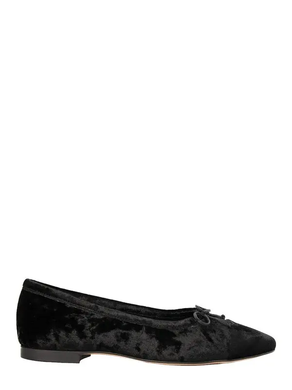 MENINA STEP Amelie Leather Ballet Flat - Velvet