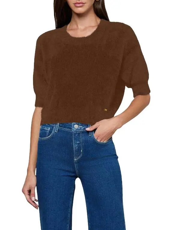 L'Agence Guinevere Elbow Sleeve Sweater - Java