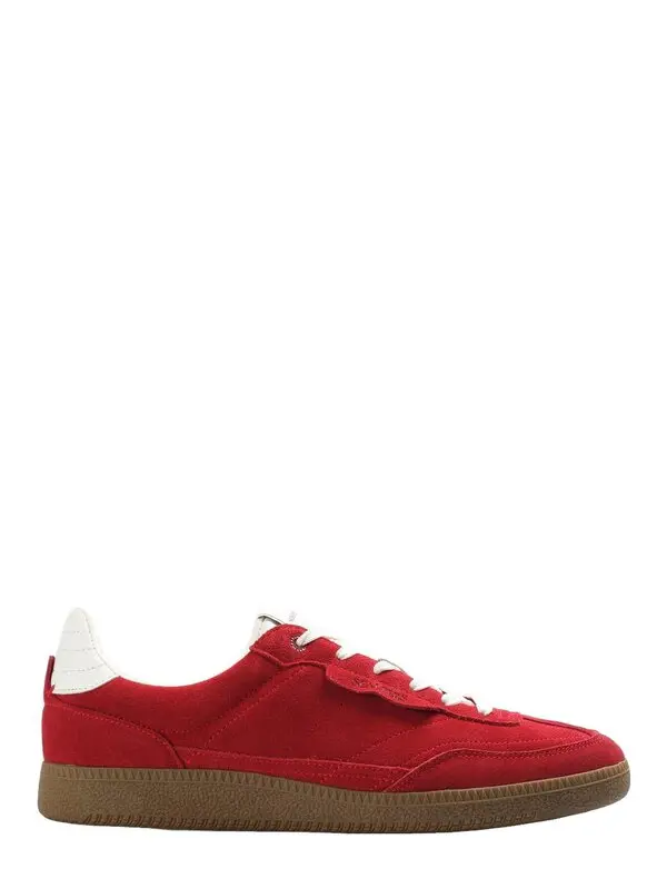 SCALPERS Nu Miko Leather Sneakers - Red
