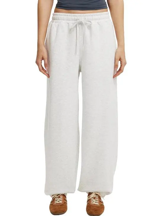 COTTON ON Balloon Track Pants - Cloud Marle