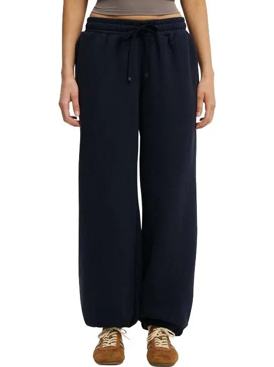 COTTON ON Balloon Track Pants - Total Eclipse