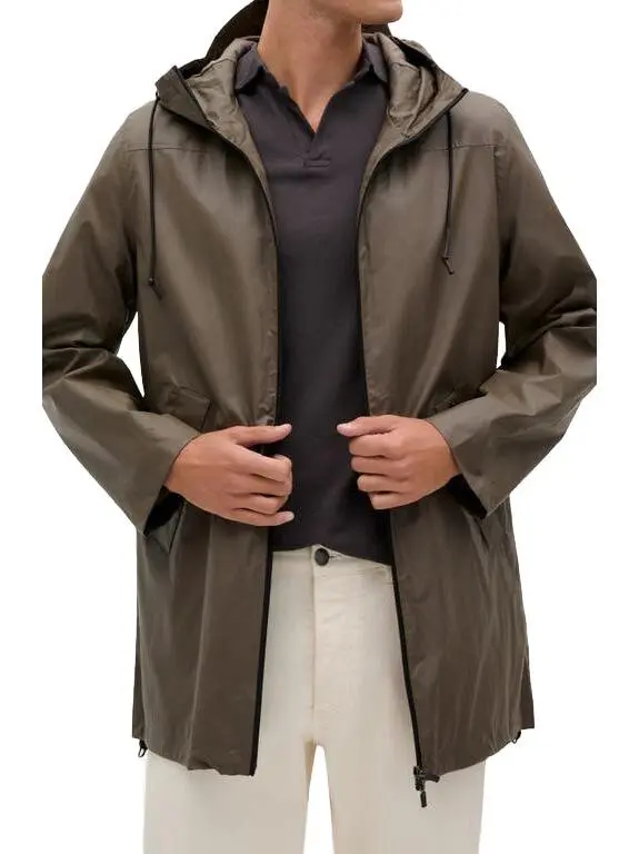 SCALPERS Waterproof Resin Cotton Parka - Brown