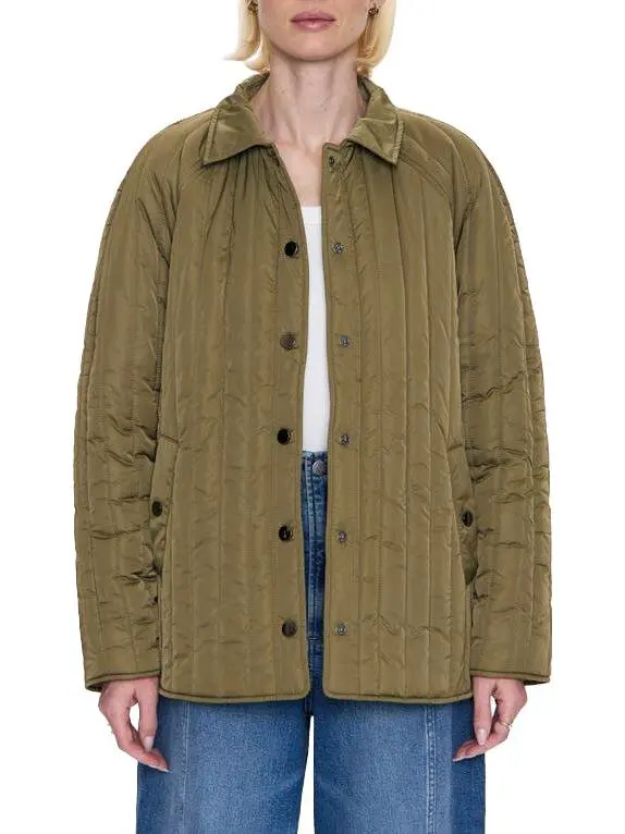 PISTOLA Sawyer Channel Quilted Jacket - Olive