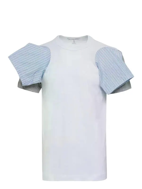 Comme Des Garçons Double-sleeve T-shirt - White