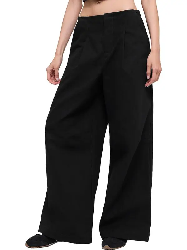 Alo Yoga High-waist Wide Leg Trouser - Black