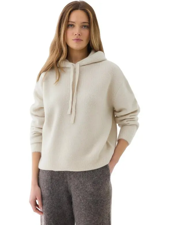 ETOILE Ultra Soft Alpaca Hoodie - Natural