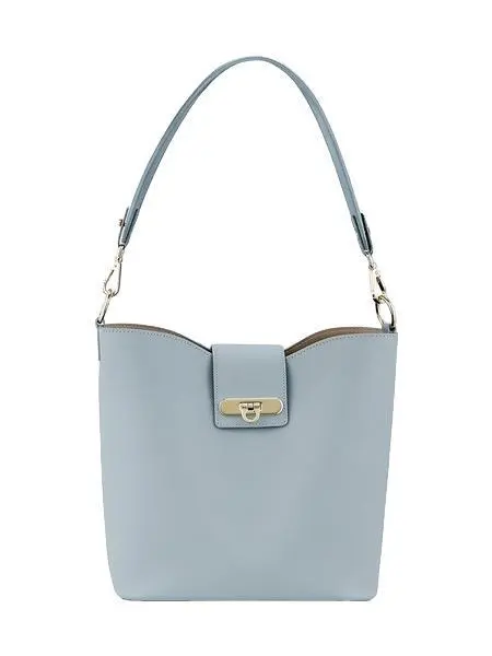 Gigi New York Isabel Bucket Bag - Blue