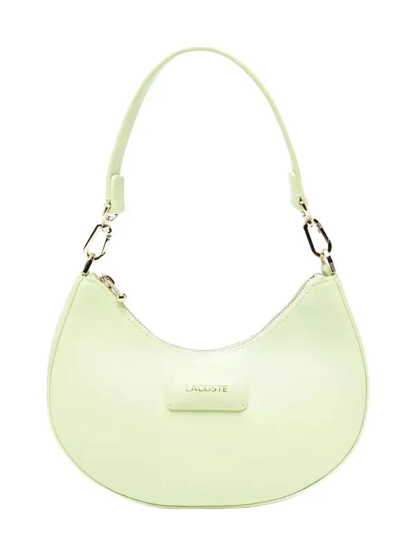 Lacoste Logo Appliqué Half-moon Bag - Green