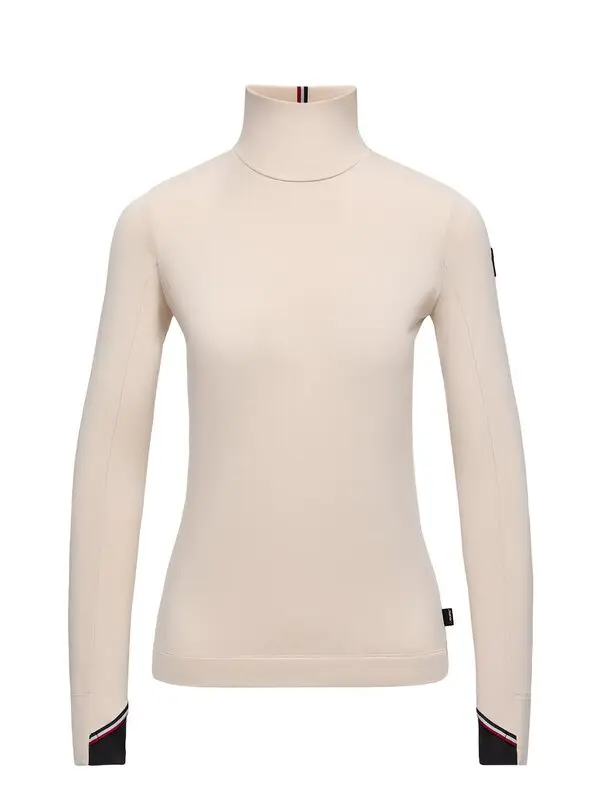 Moncler Polartec Turtleneck - White