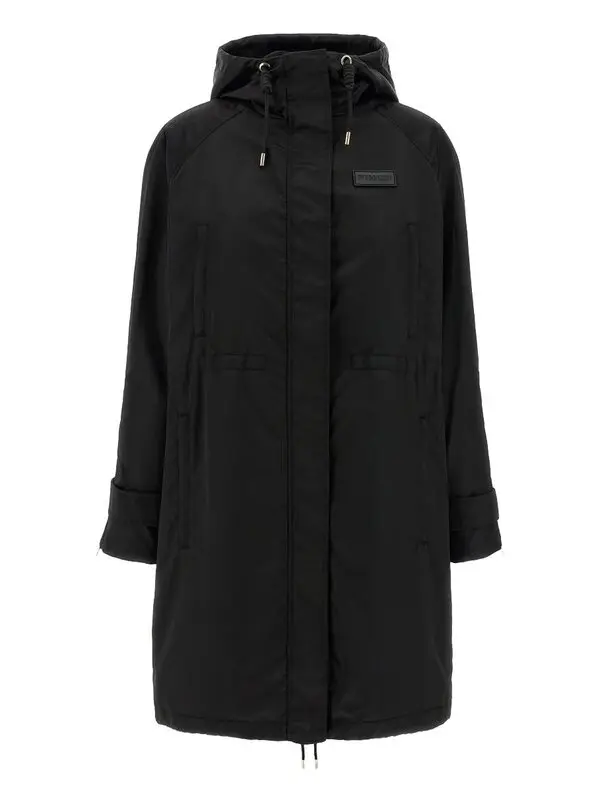 Pinko Delma' 2-in-1 Parka - Black