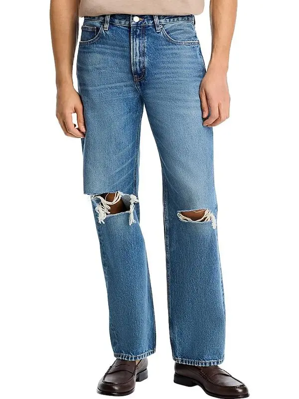 FRAME Relaxed Fit Denim Jeans - Coolton Destructed