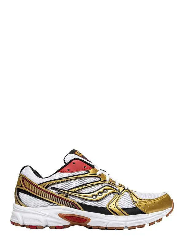 Saucony Ride Millennium Og Olympian Sneakers - White/red/metallic Gold