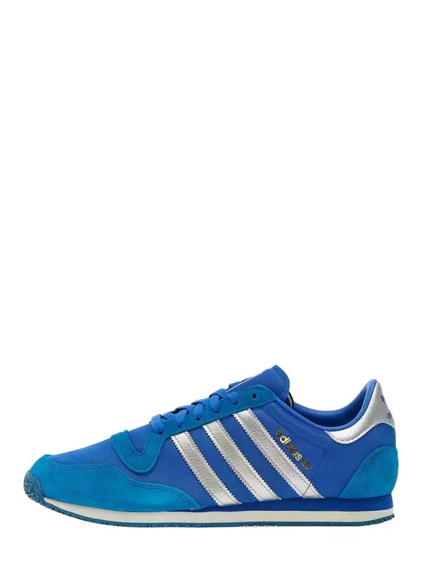 Adidas Galaxy Og Three-stripe Sneakers - Blue
