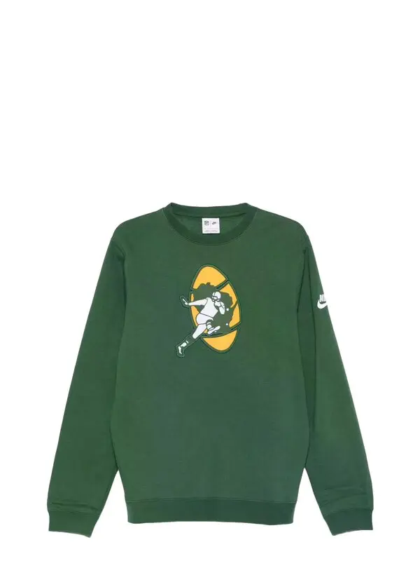 Nike Rewind Club Sweatshirt - Green