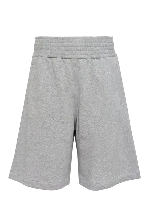 Comme Des Garçons Elasticated-waist Shorts - Grey