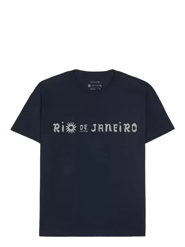 OSKLEN Caiçara Rio T-shirt - Blue
