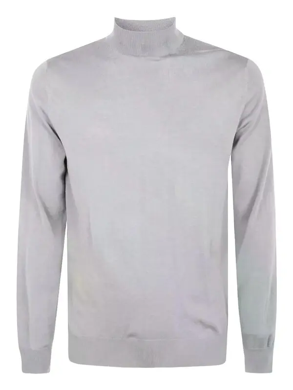 FILIPPO DE LAURENTIIS Roll-neck Long-sleeve Sweater - Grey