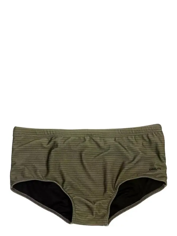 OSKLEN Striped Shorts - Green