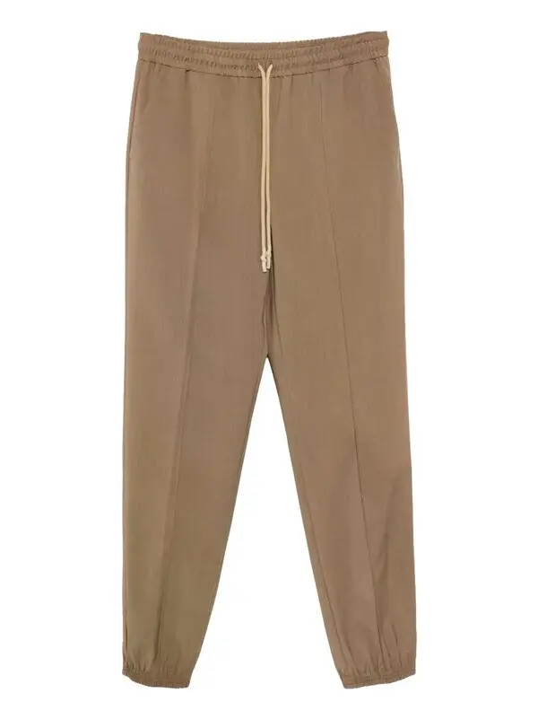 Lacoste Press-crease Trousers - Brown