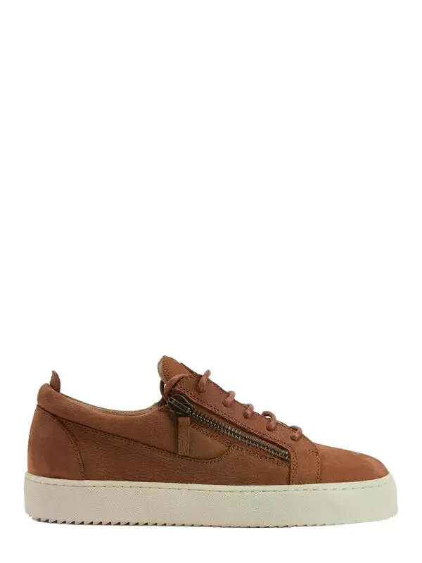GIUSEPPE ZANOTTI Frankie Signature-detail Sneakers - Brown