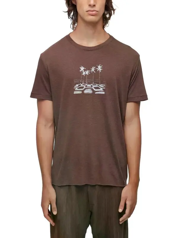 OSKLEN Ipanema T-shirt - Brown