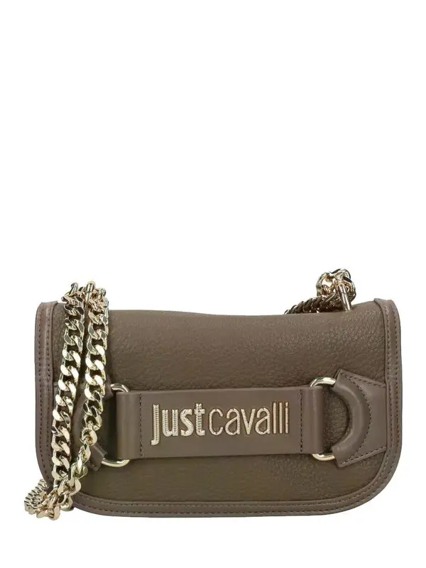 Just Cavalli Logo-plaque Cross Body Bag - Brown