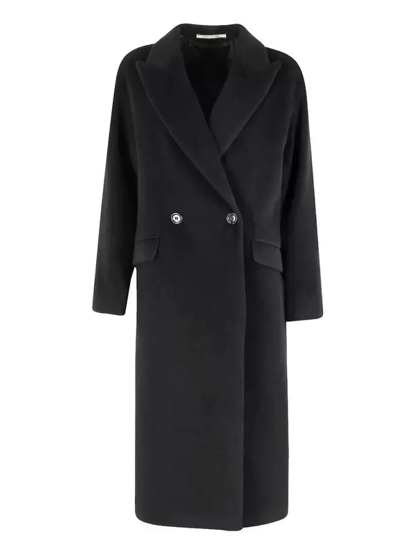 Tagliatore Linden Double-breasted Coat - Black