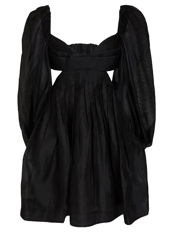 Zimmermann Harmony Cutout Mini Dress - Black