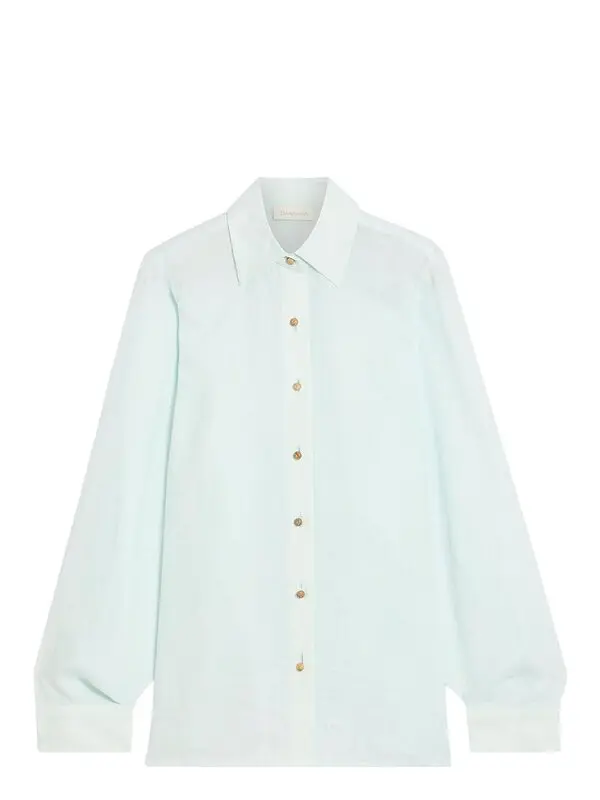 Zimmermann Ramie Shirt - Mint