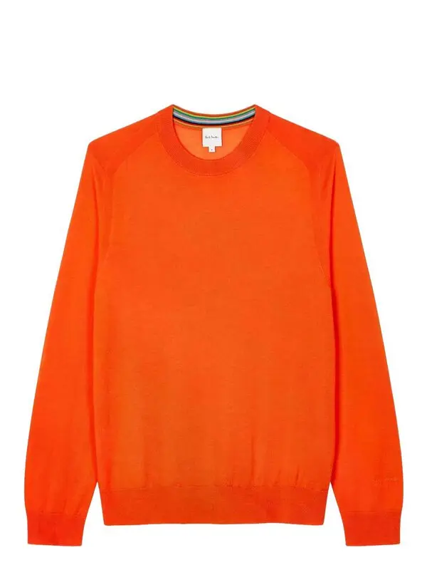 Paul Smith Crew-neck Long-sleeve Sweater - Orange