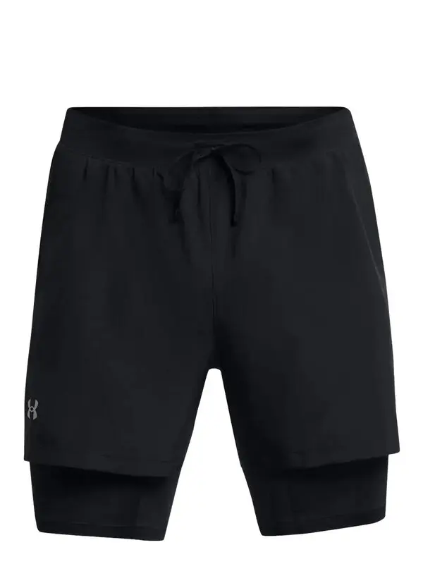 Under Armour Launch Layered Shorts - Black