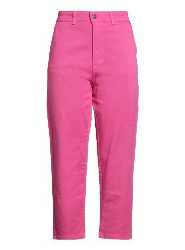 REBEL QUEEN BY LIU •JO Pants Size Cotton, Elastane - Fuchsia