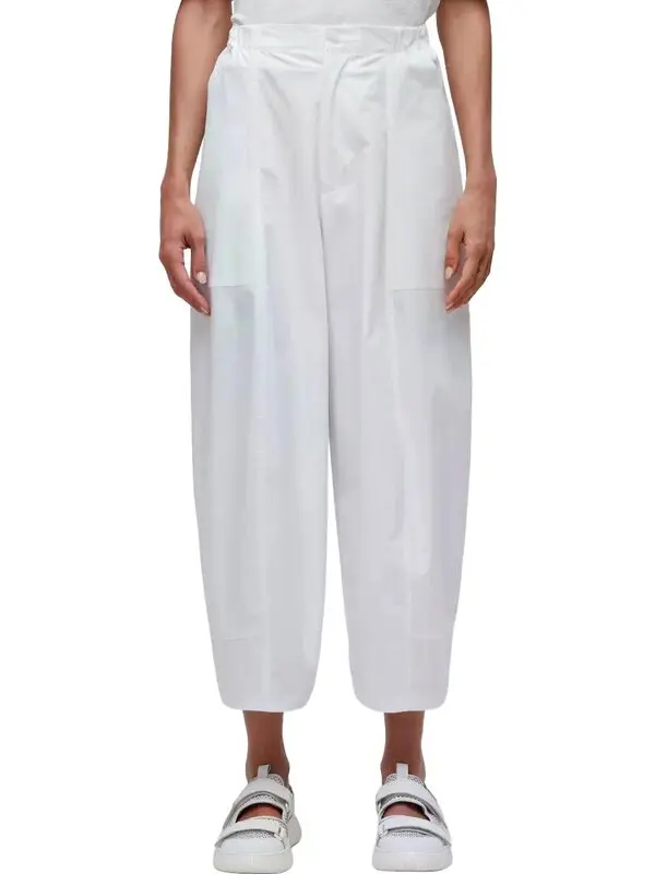 OSKLEN Elasticated-waist Trousers - White