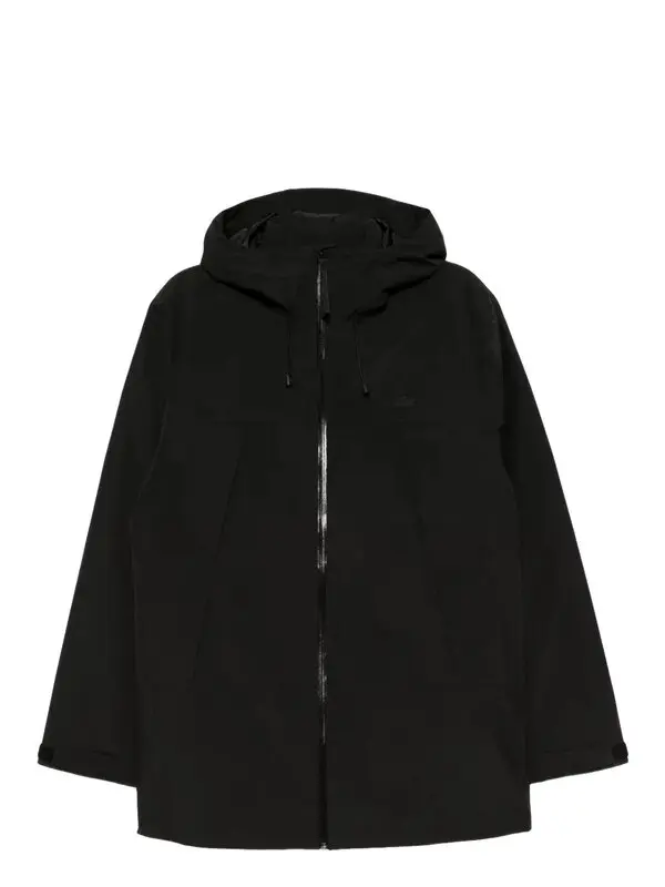 Lacoste Water-repellent Padded Parka - Black