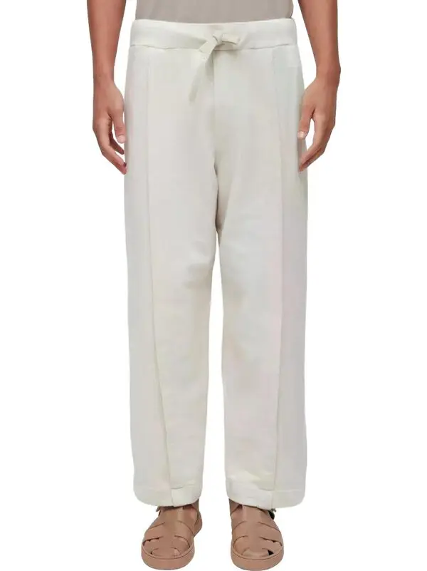 OSKLEN Pleated Drawstring Trousers - Neutrals