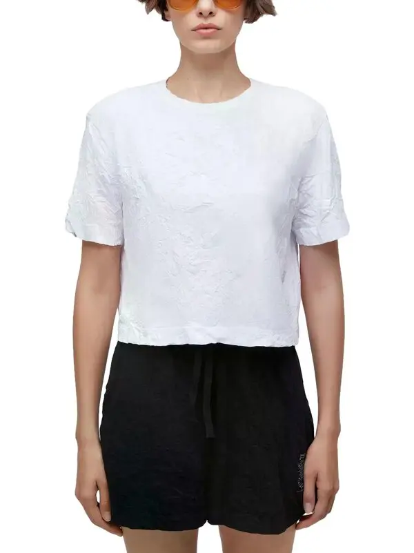 OSKLEN Wrinkle-effect T-shirt - White