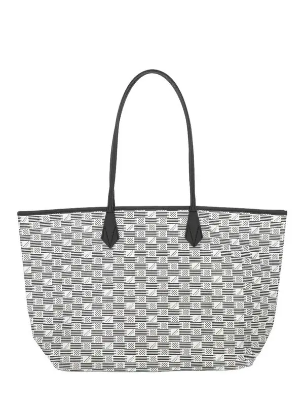 Moreau Saint Tropez Patterned Shoulder Bag - White
