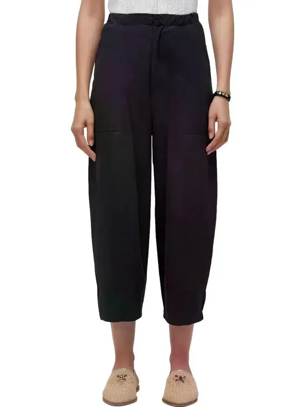 OSKLEN Cotton Trousers - Black