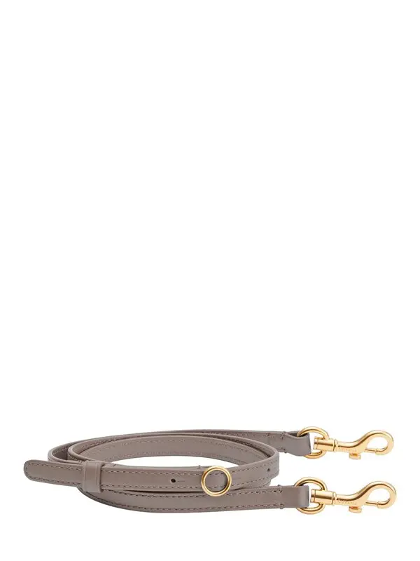 Cuyana Thin Adjustable Leather Strap - Clay
