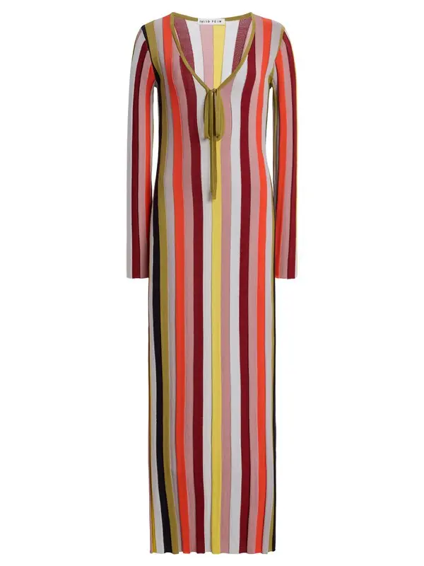 THIRD FORM Rhythm Knit Maxi Dress - Stripe