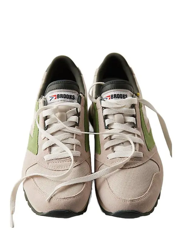 Brooks Chariot Sneakers - Moonbeam/green/forest
