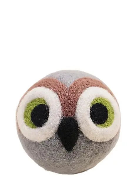 MODERNBEAST Wool Owl Beastball - Grey Motif