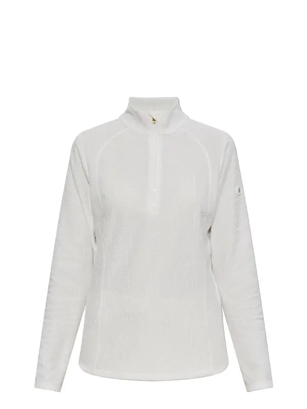 Bogner Medita2 Embossed Logo Sweatshirt - White