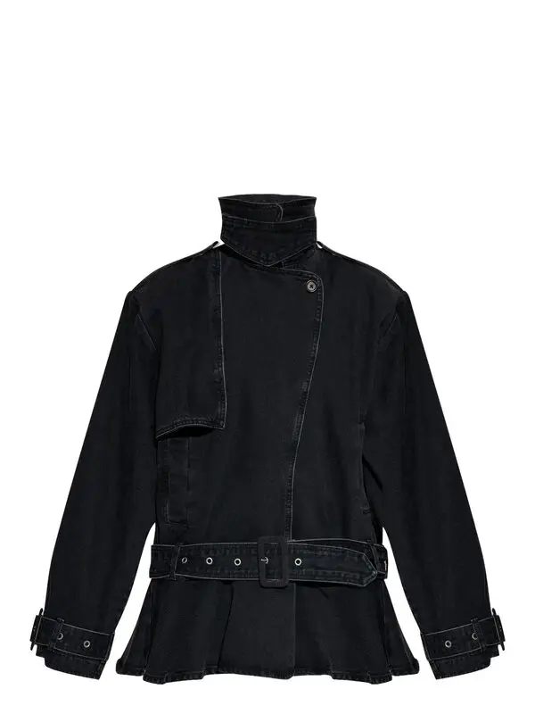 ROTATE BY BIRGER CHRISTENSEN Jeans Jacket - Black
