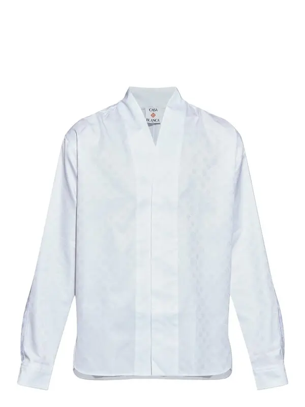 Casablanca Shirt With Logo - White