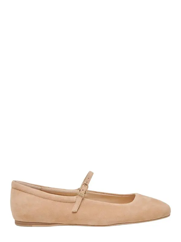 DOLCEVITA Reyes Ballet Flats - Bamboo Suede