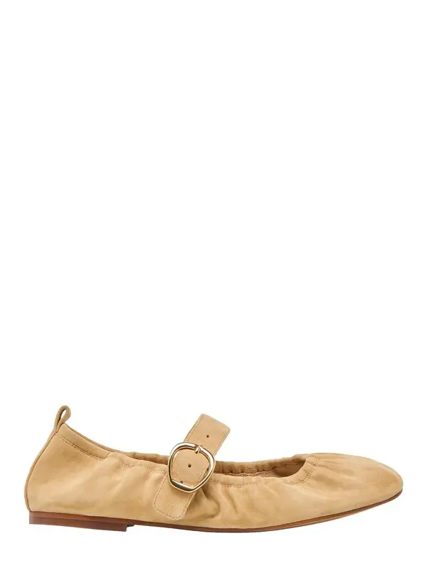 DOLCEVITA Caely Ballet Flats - Honey Suede
