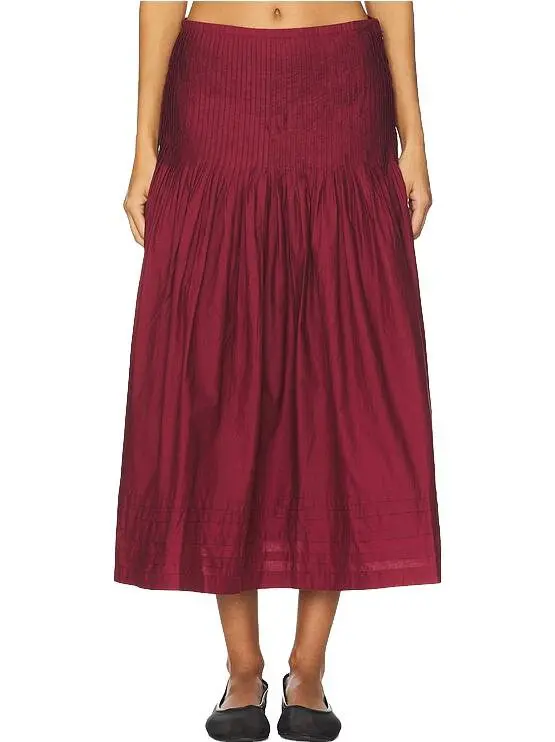 Ciao Lucia Rosa Skirt - Bordeaux