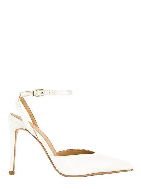 Raye Willow Pump - Ivory Satin