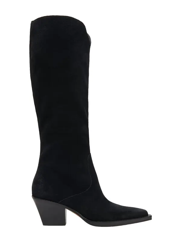 Dolce Vita Raj Knee-high Boots - Onyx Suede
